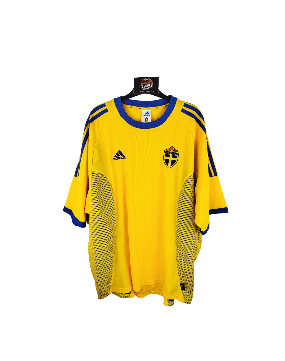 Sweden Home Football Shirt 2002-2004 (XXL)